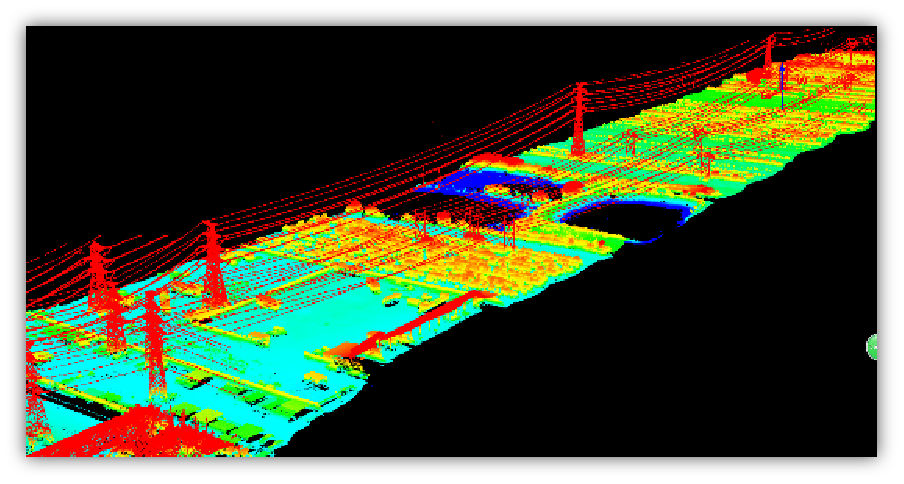 Lidar UAV Drone in Powerline inspection industry