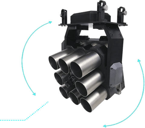 Drone Smoke Grenades bomb tear gas launcher | For DJI Matrice 600 Pro